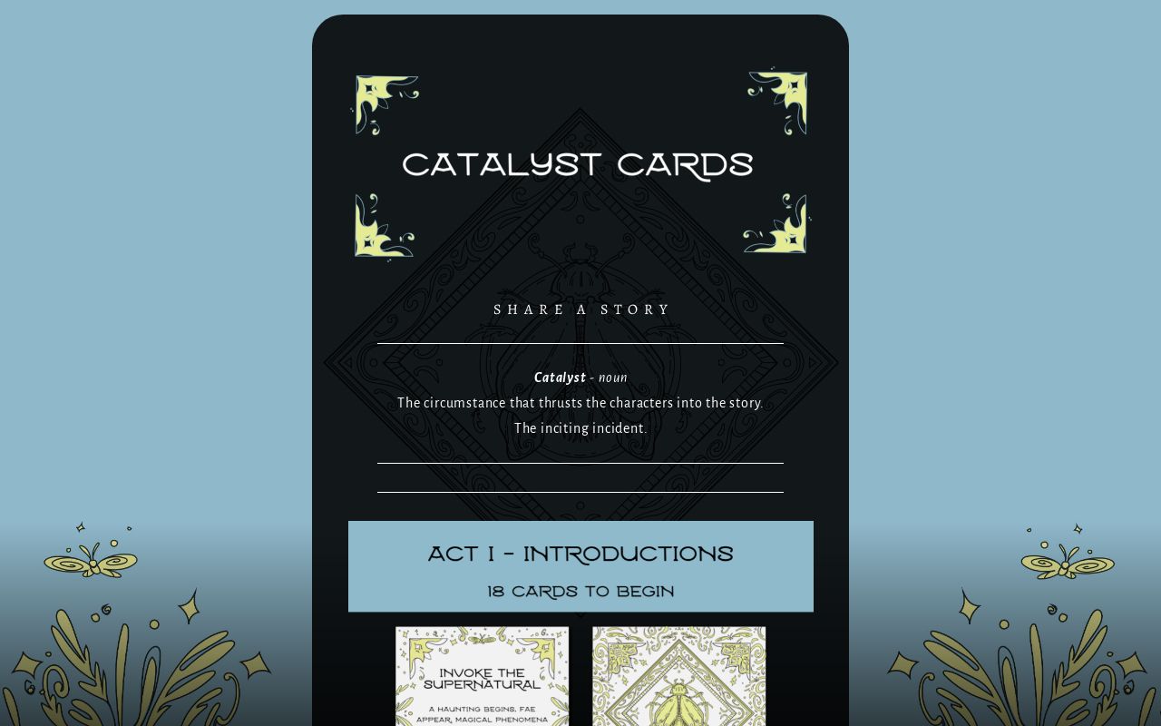 Catalyst Cards